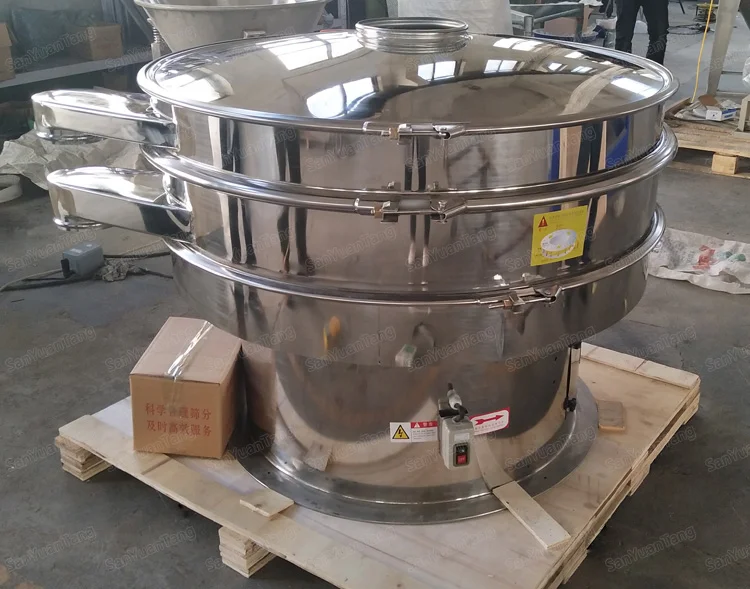 3~5t/h Automatic Sand Sieving Machine Linear Vibrating Screen - Buy ...