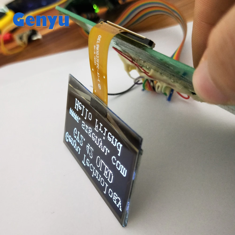 2.7 Inch White OLED Display - 128x64 Resolution SSD1327