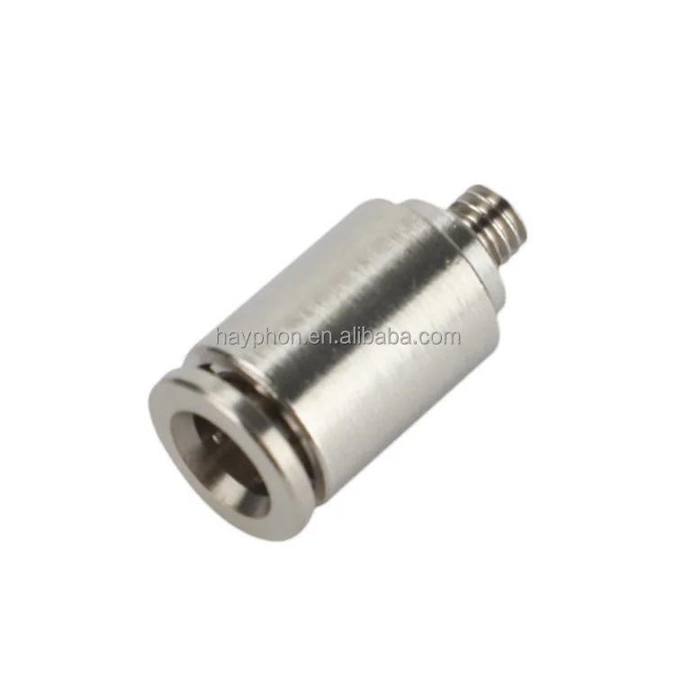 Poc Threaded Straight Union Coupling Metal Joint Pneumatic Parts ...