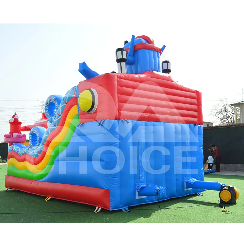 Outdoor Inflatable Bouncy Castle - Fun for Kids & Adults