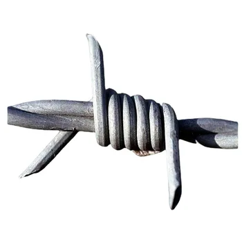 Galvanized Thorn Rope Expressway Iron Tribulus Double Strand Isolation ...