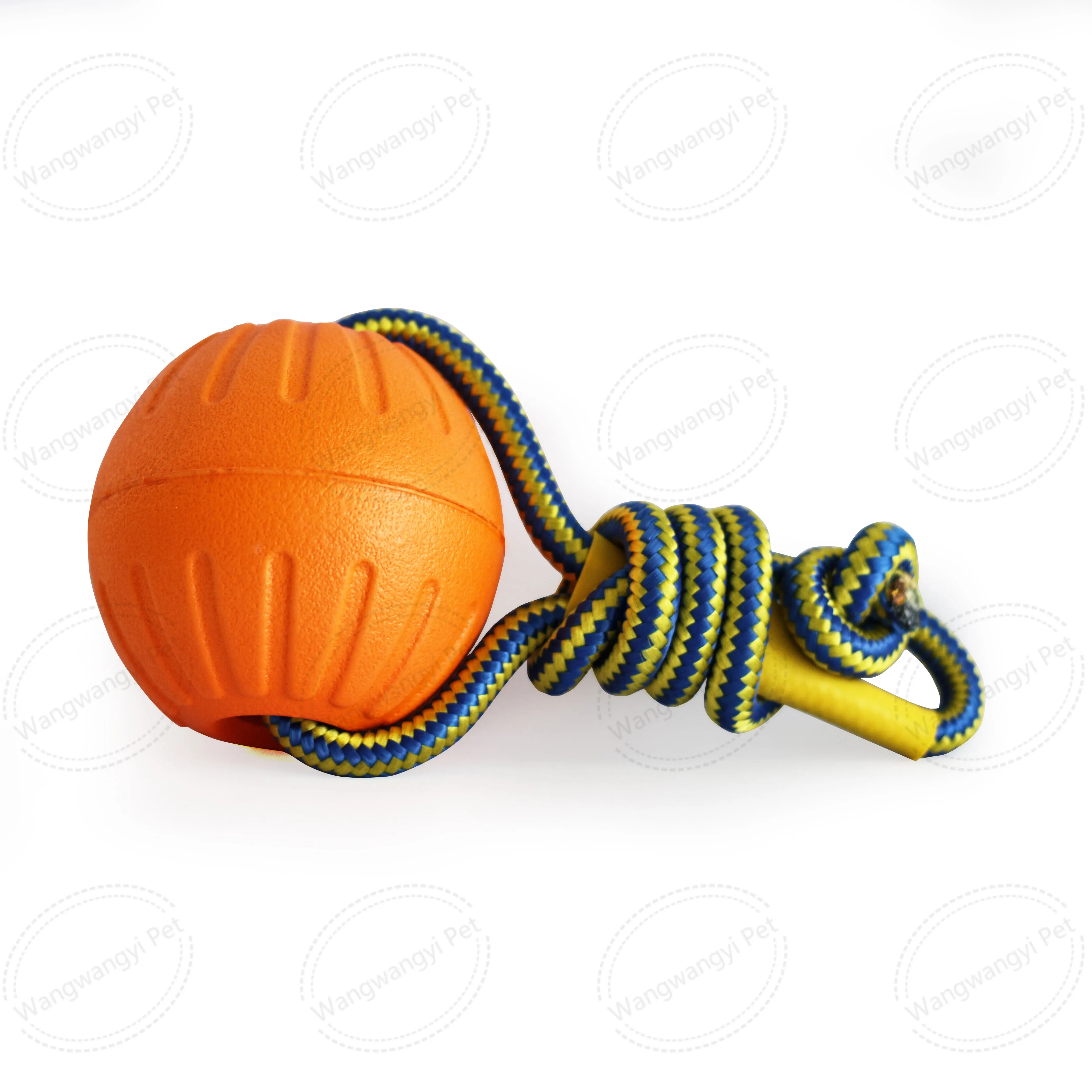 Glifmeey Natural EVA Dog Ball - Durable & Interactive Toy