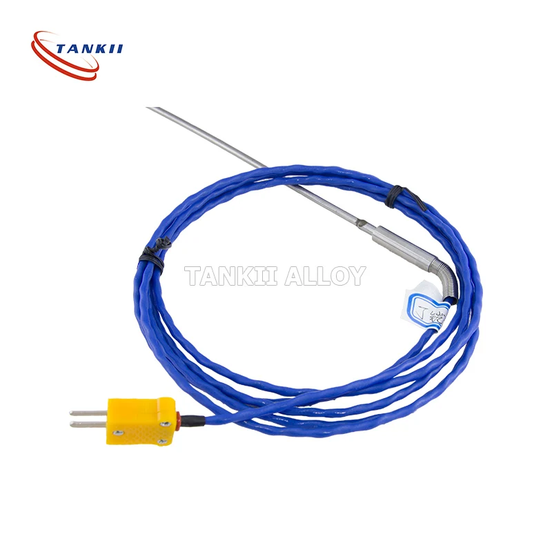 Ptfe/pvc/pfa/fiberglass Ansi K Type Thermocouple Extension/compensation Wire/cable - Buy Kn Kp ...