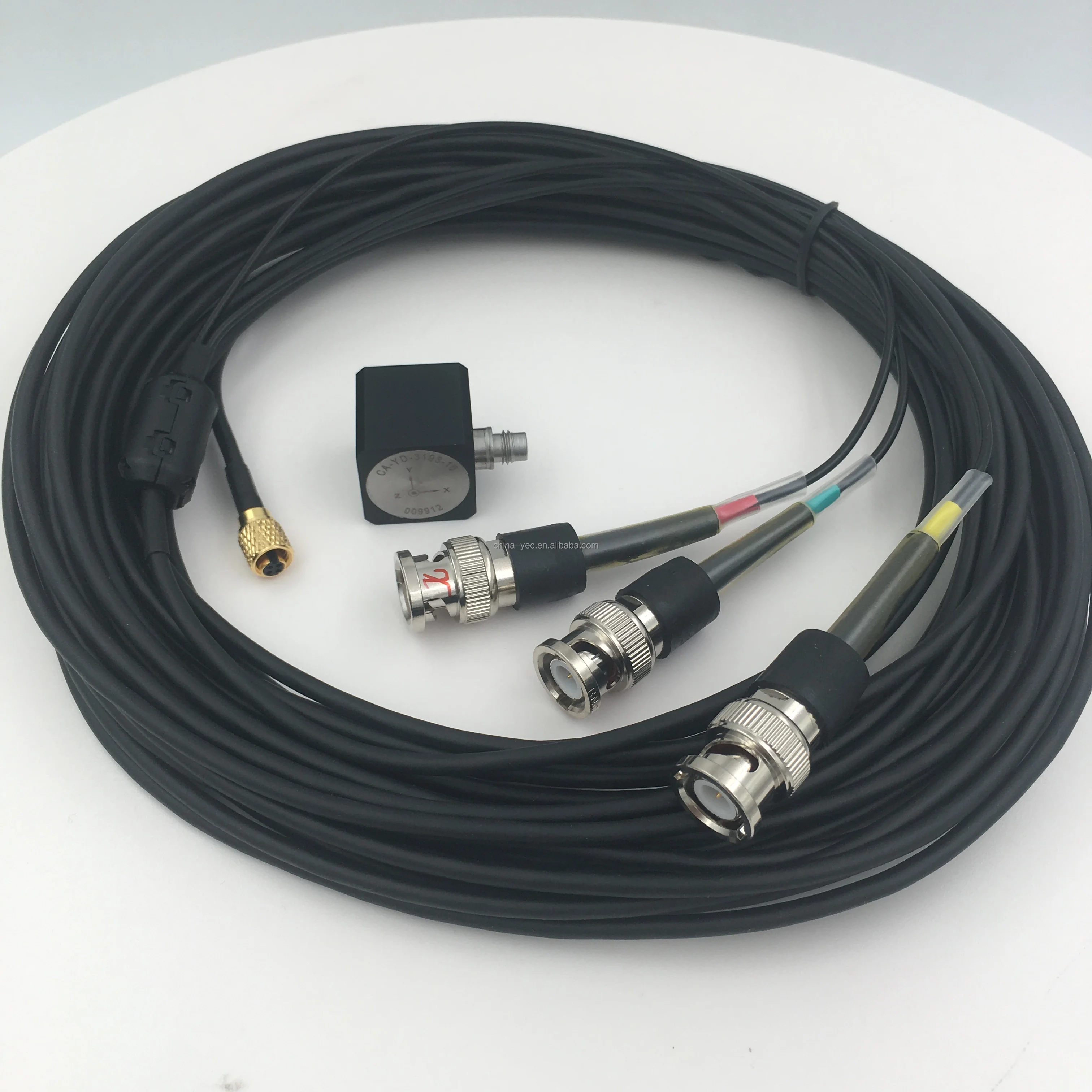 3 Axis Mini Accelerometer CA-YD-3193-5 100g 50mv/g IEPE