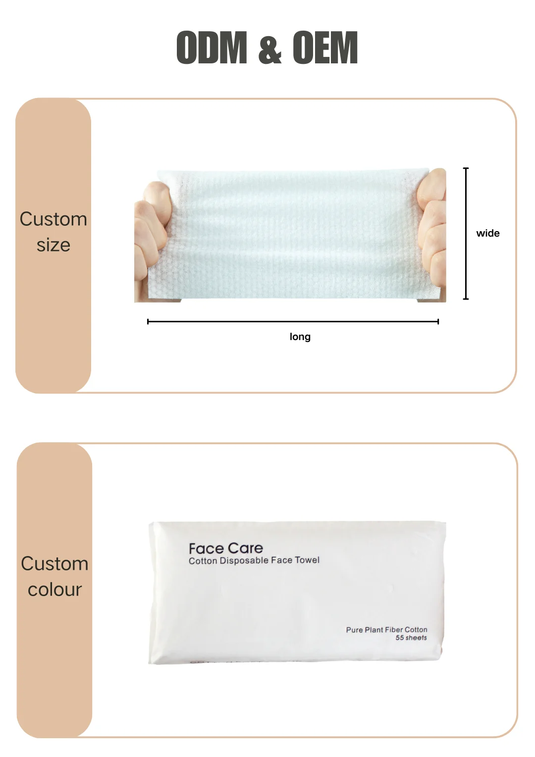 Customizable Facial Tissue Paper - Soft Pack & Eco-friendly
