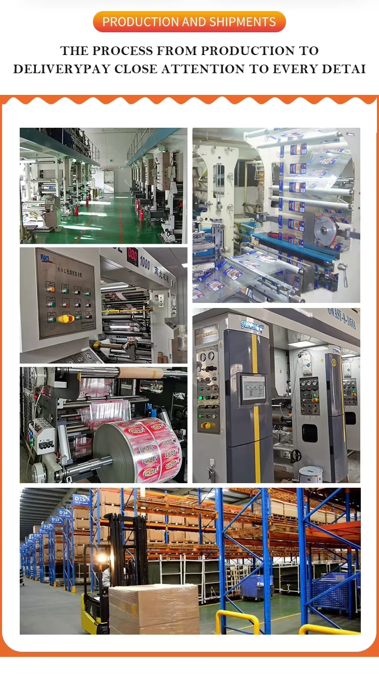 Custom Digital Printing Plastic Packaging Bags - 5ml to 30ml