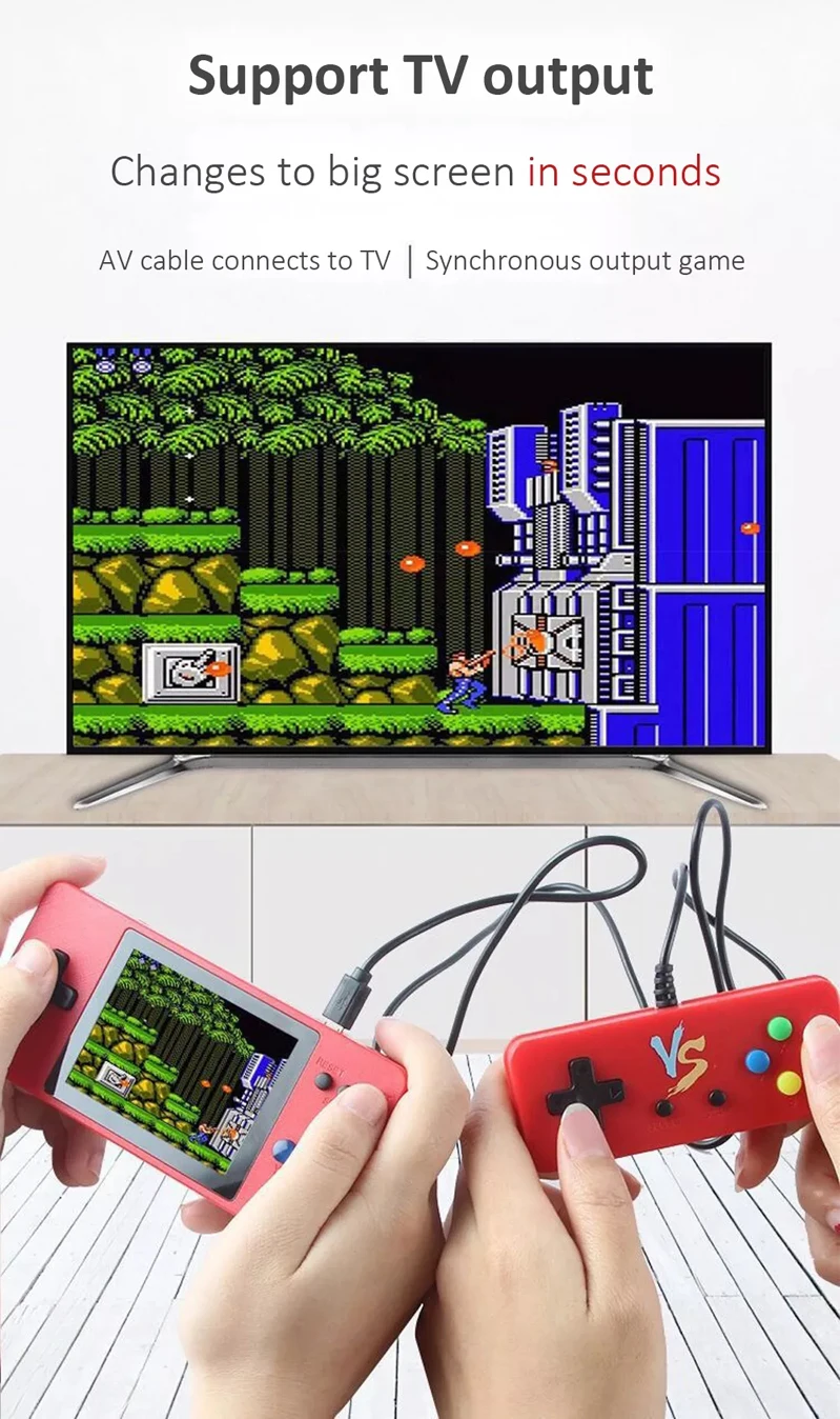 Super Video Game Consoles Gamepad Ns Console Handheld Game Players ...