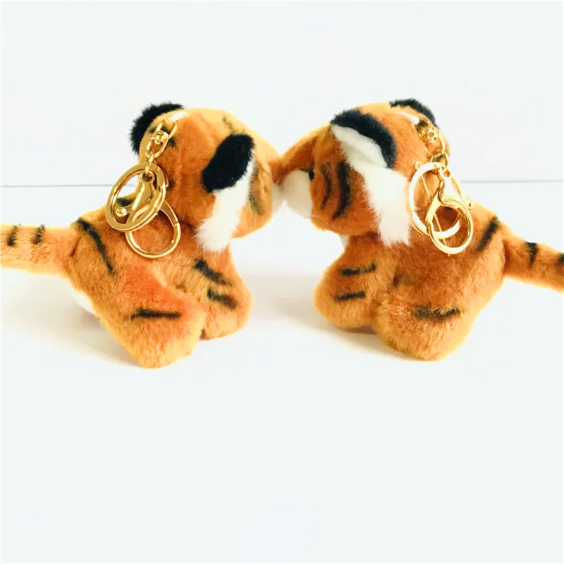 New Product Plushie Keychain Stuffed Animals Tiger Plush Keychains For ...