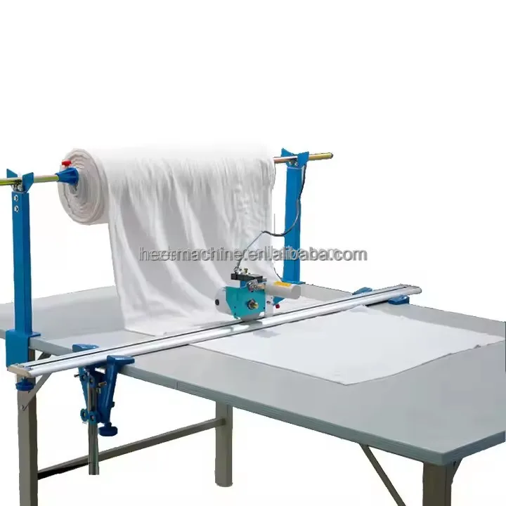 Longer Handle Fabric End Cutter with Tracker Rail Textile Machinery