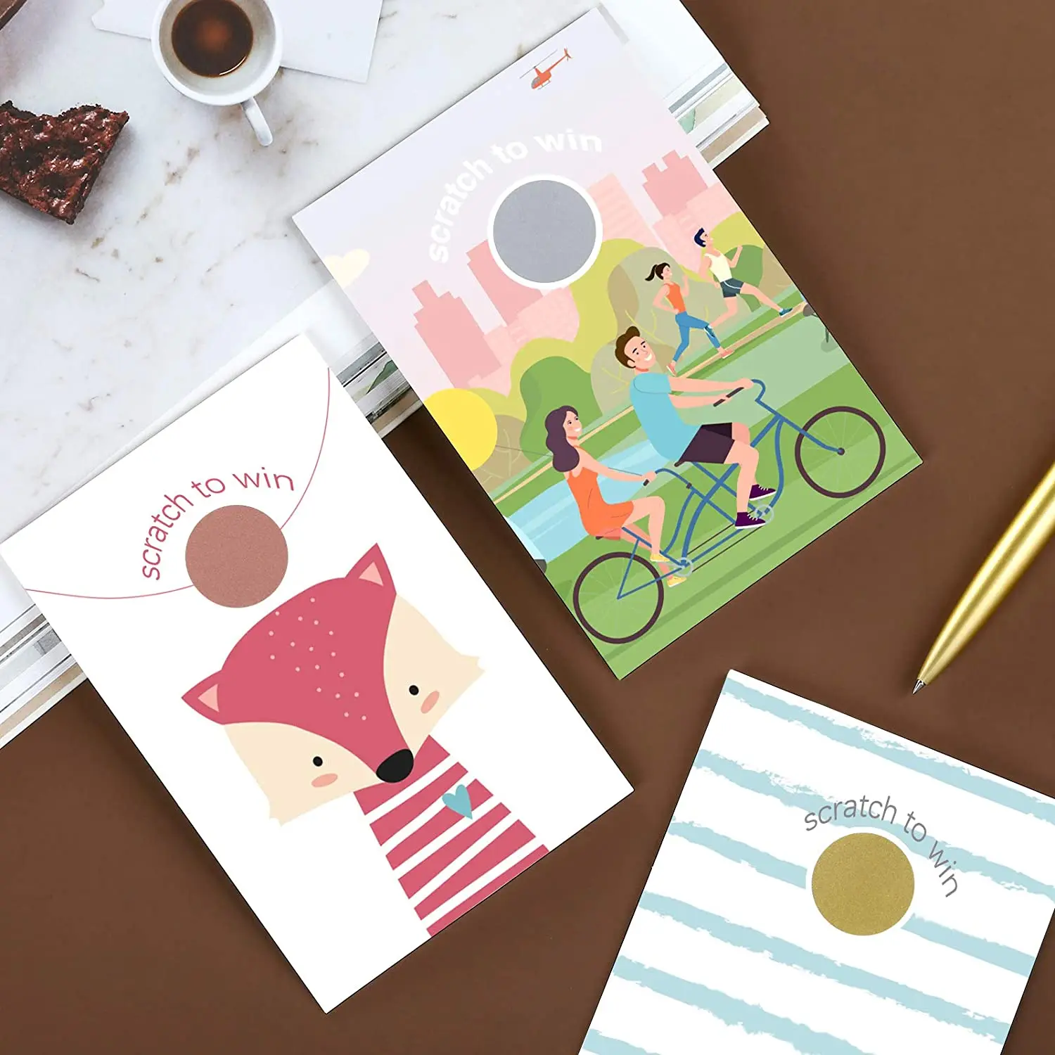 Custom Circle Scratch Off Labels Stickers For Diy Scratch Off Cards ...