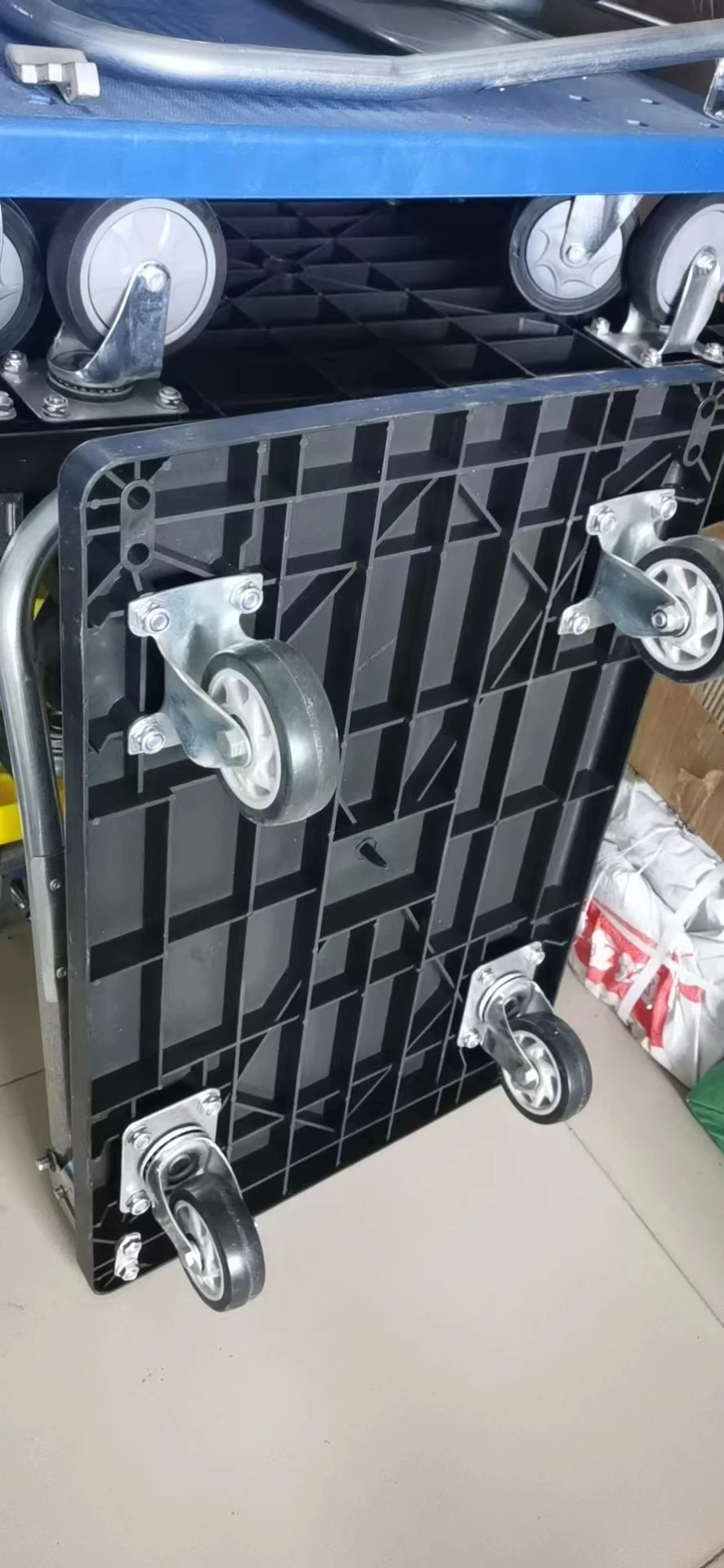 High Quality 4 Wheel Hand Cart - 300kg Folding Platform Trolley