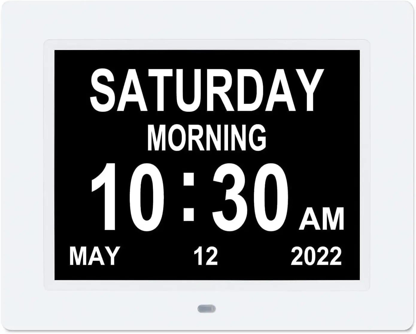 8 Inch New Multi-functional Large Screen Display Clock Calendar Digital ...