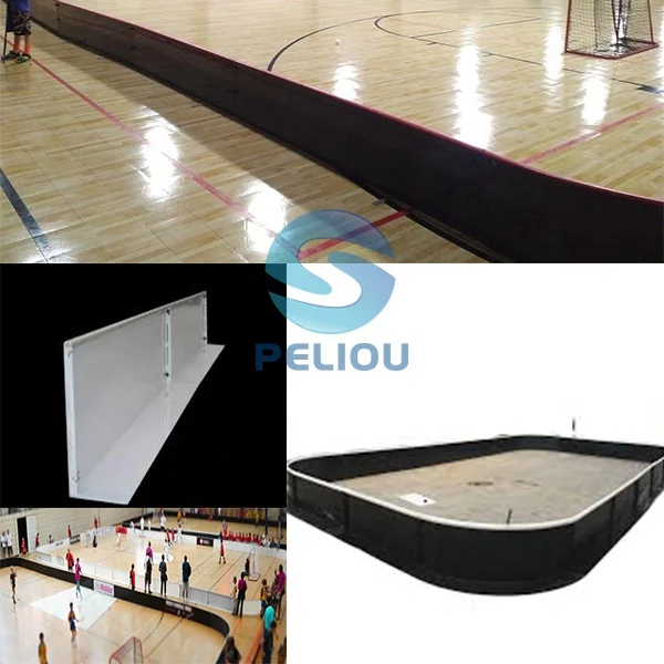 Hdpe Plastic Stadium Fencing Board Roller Skating Rinks Indoor Soccer ...