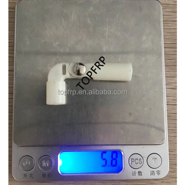 Foldable Movable Two-Way Connector L Elbow, Base and FRP Frame