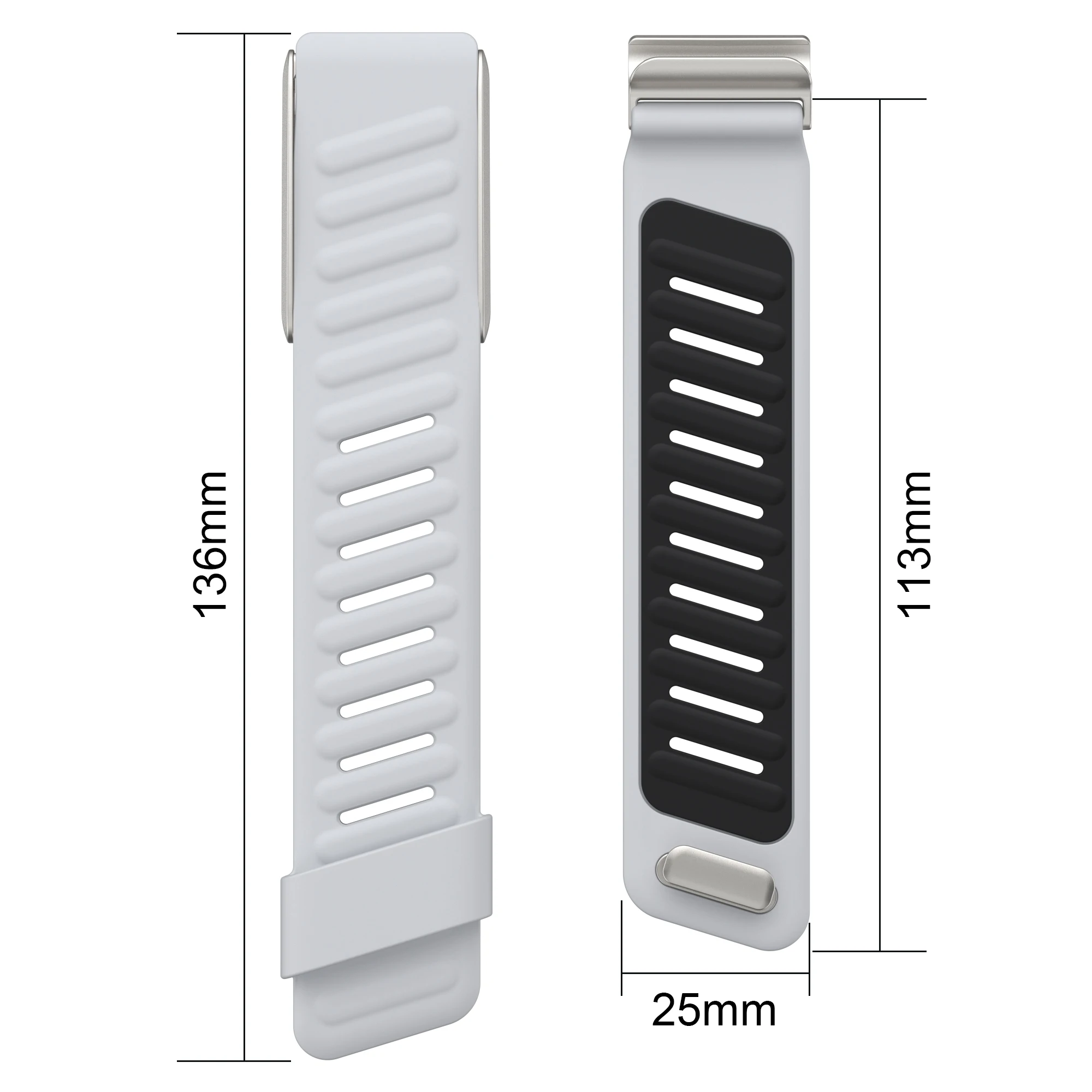 Premium Durable Silicone Sport Wrist Band for WHOOP 4.0 - Comfortable ...