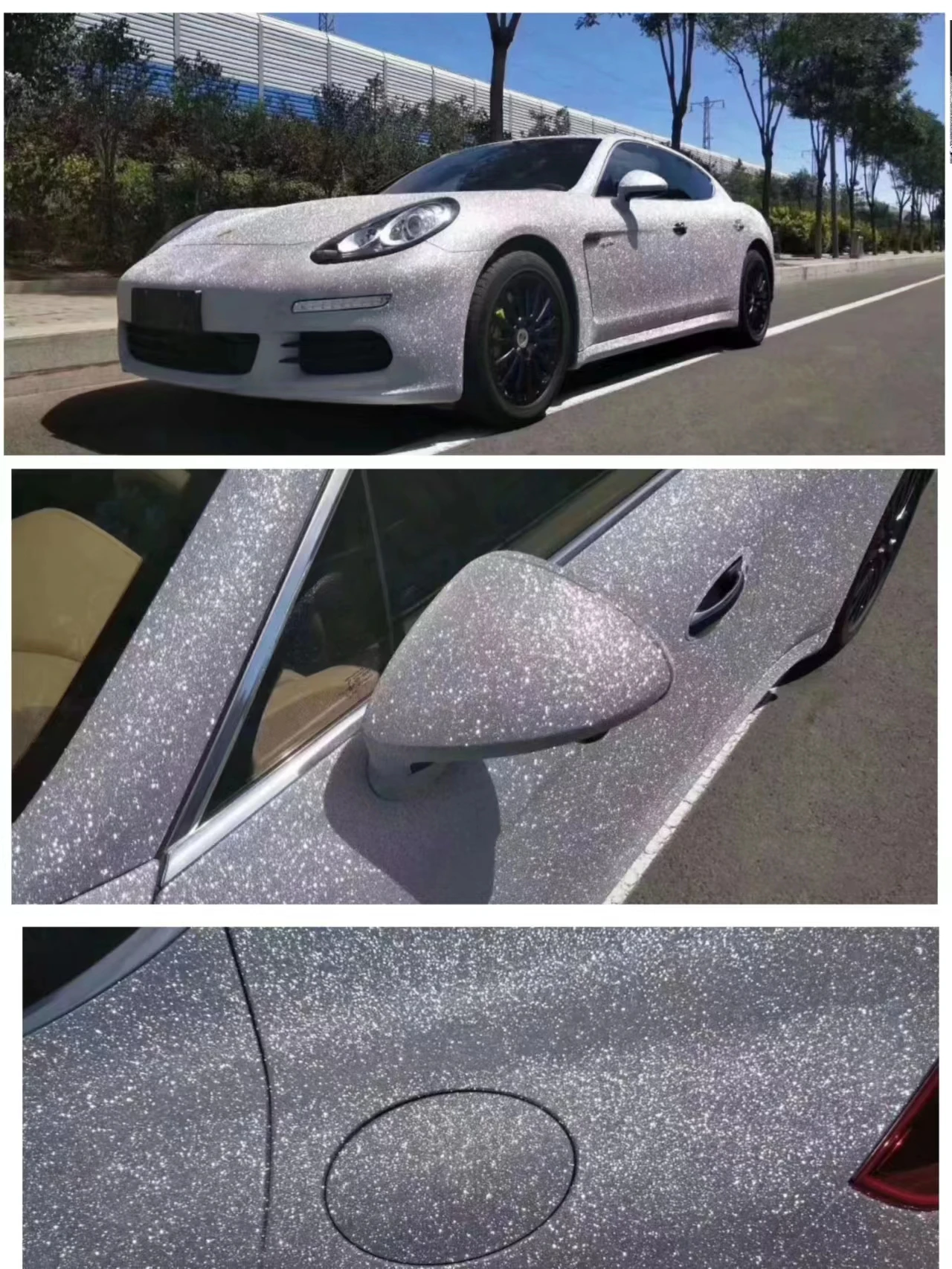 Silver Diamond Car Logo