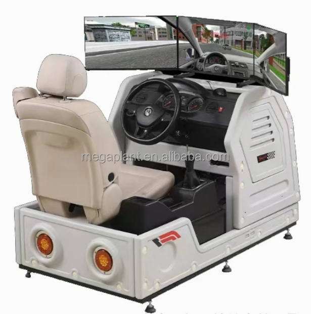 Portable Driving Simulator for Driving Training & Real Driving Experience