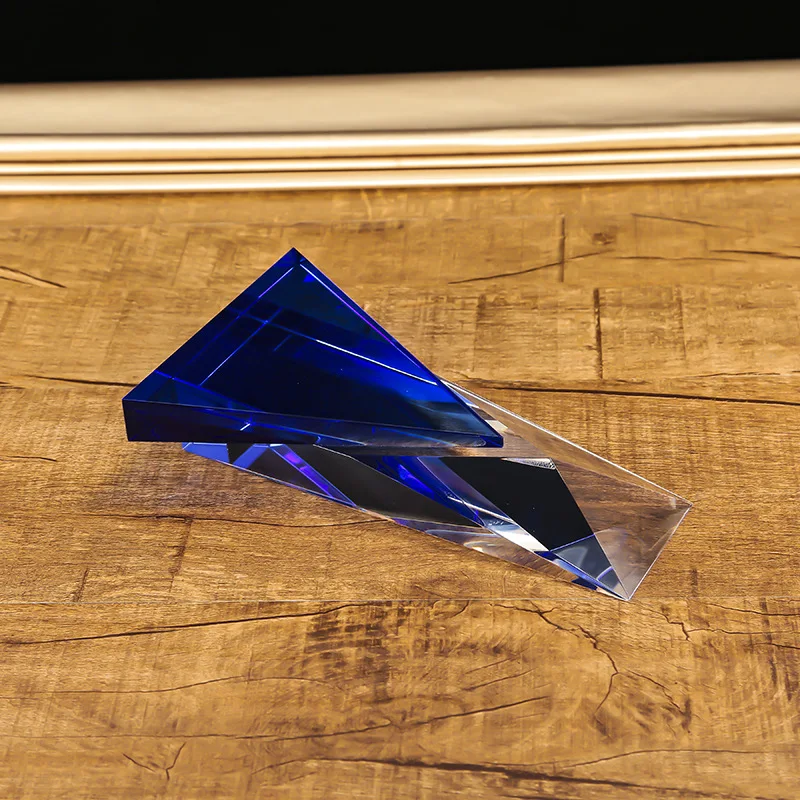 Hight Quality Decoration Crystal Trophy Sheet Metal Plaque Trophy ...