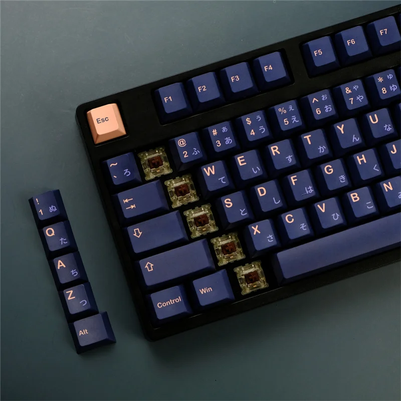 Cherry Profile GMK Kitsune Keycap Set - 140 PBT Keycaps
