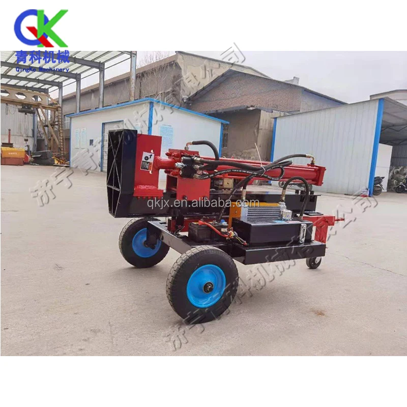 Tree Root Fork Guillotine Wood Splitter - High Productivity