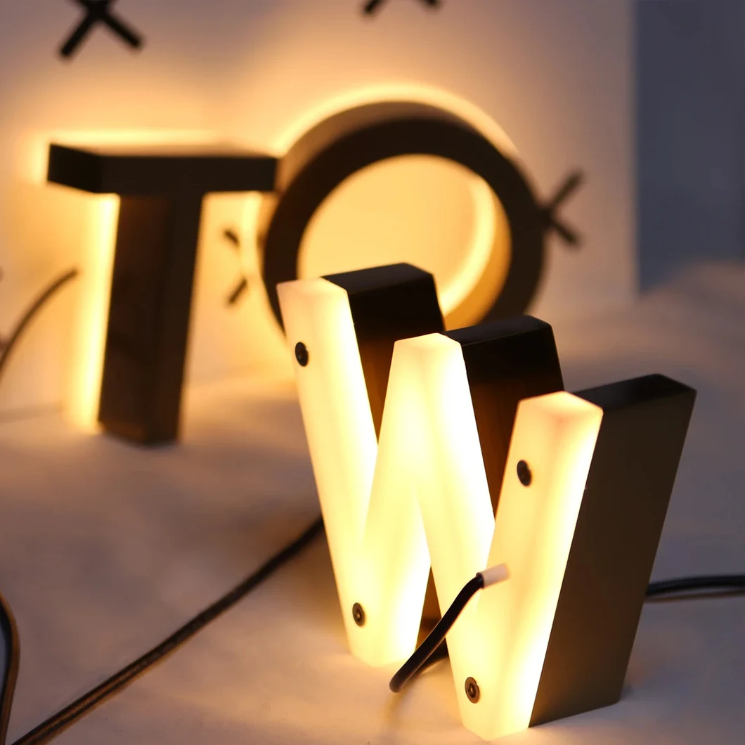 Backlight Logo Letters Custom Outdoor Indoor Stainless Steel Acrylic ...