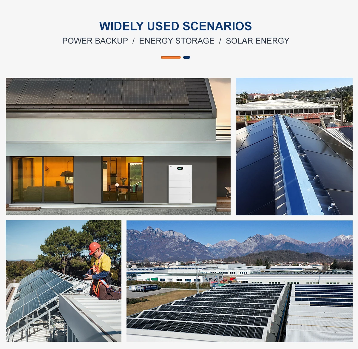 Lithium Iron Phosphate 48V Solar Photovoltaic Energy Storage System ...