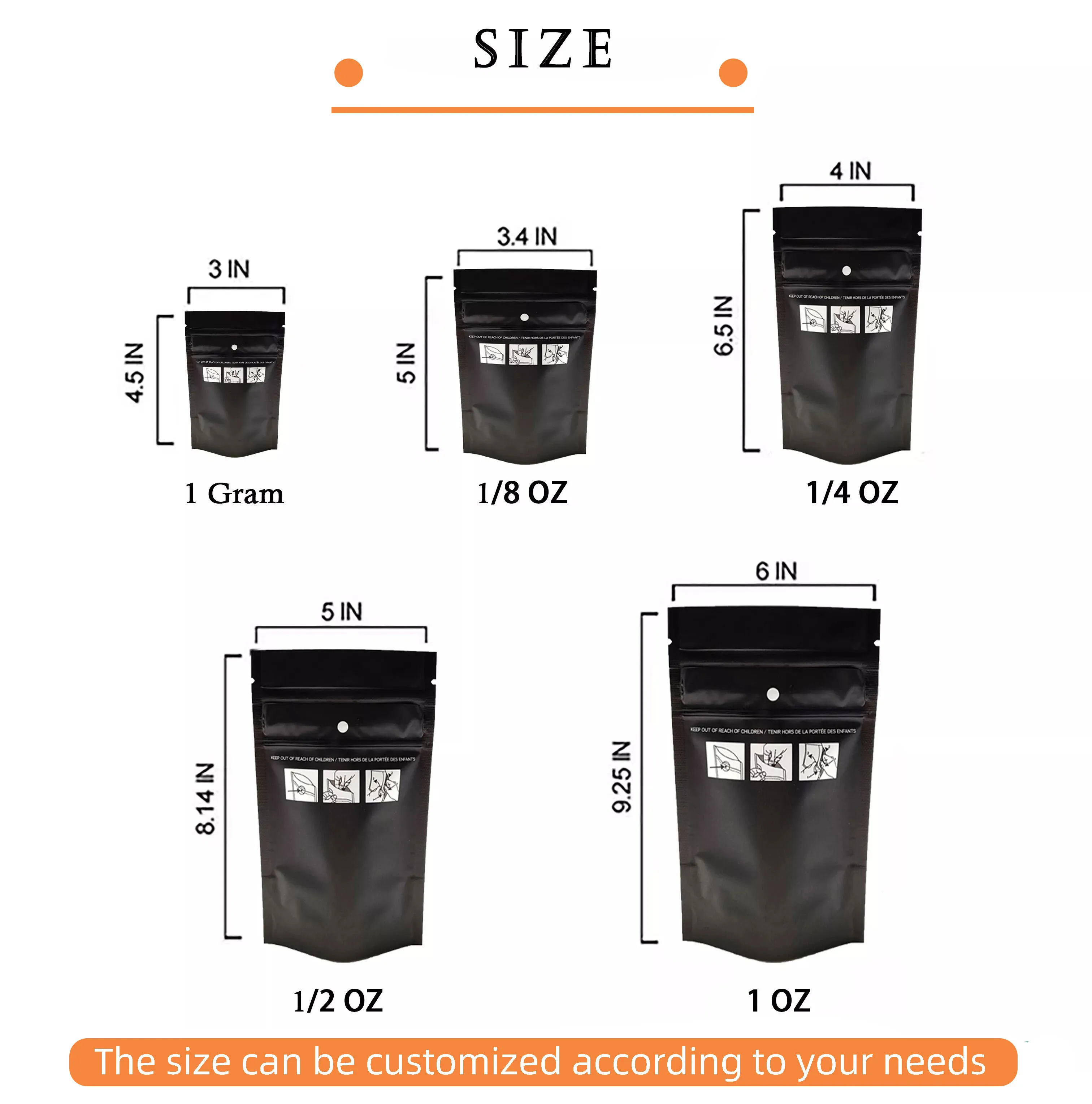 Custom Printed Resealable Paper Packing Sachet Pouch