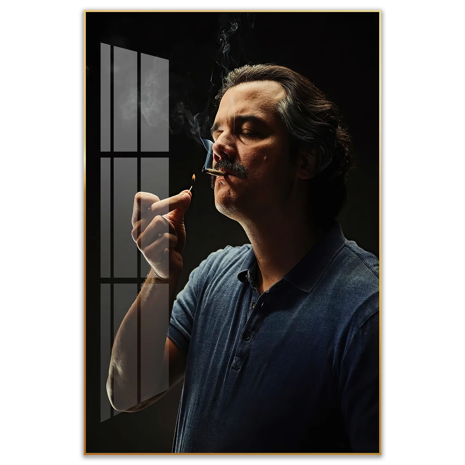 Pablo Escobar Painting Rapper Wall Art Portrait Prints And Poster Pop ...