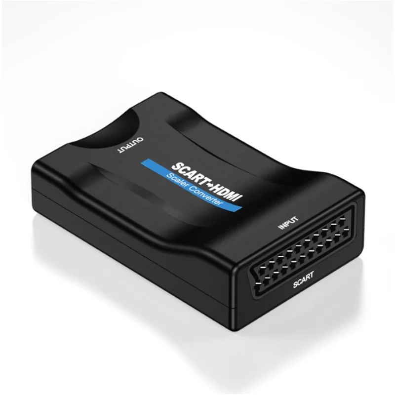 SCART to HDMI Converter SCART Input HDMI Output Adapter Composite Video ...