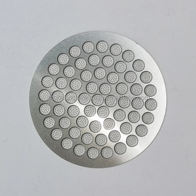 304 316 Stainless Steel wire mesh filter round disc etching coffee ...