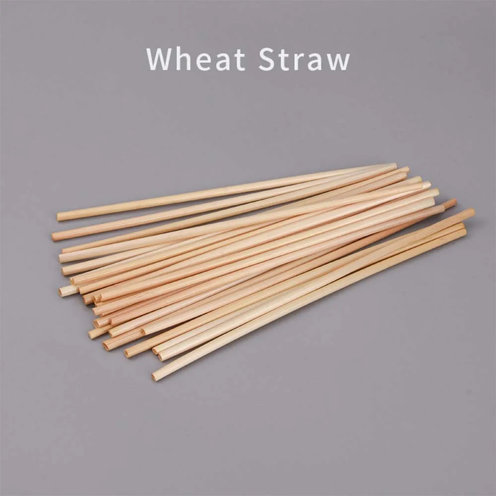Hot Sell 100% Environmental Flavored Biodegradable Wheat Drinking Straw ...