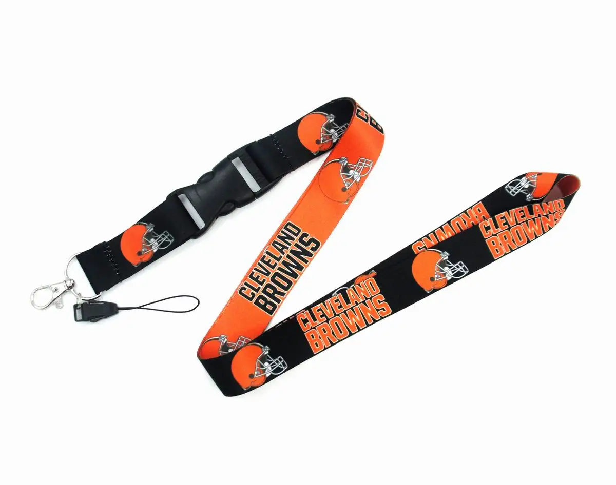 Premium USA NFL Logo Neck Lanyard - 32 Teams Key Chain
