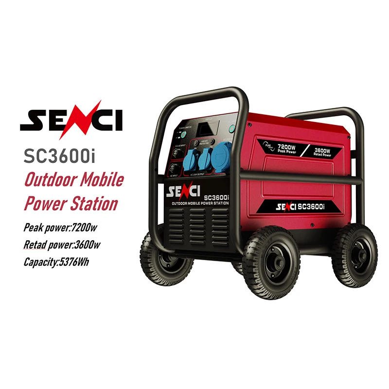 Home Use Senci 5000wh With Solar Panels With Pv Solar Input 10a 10v ...