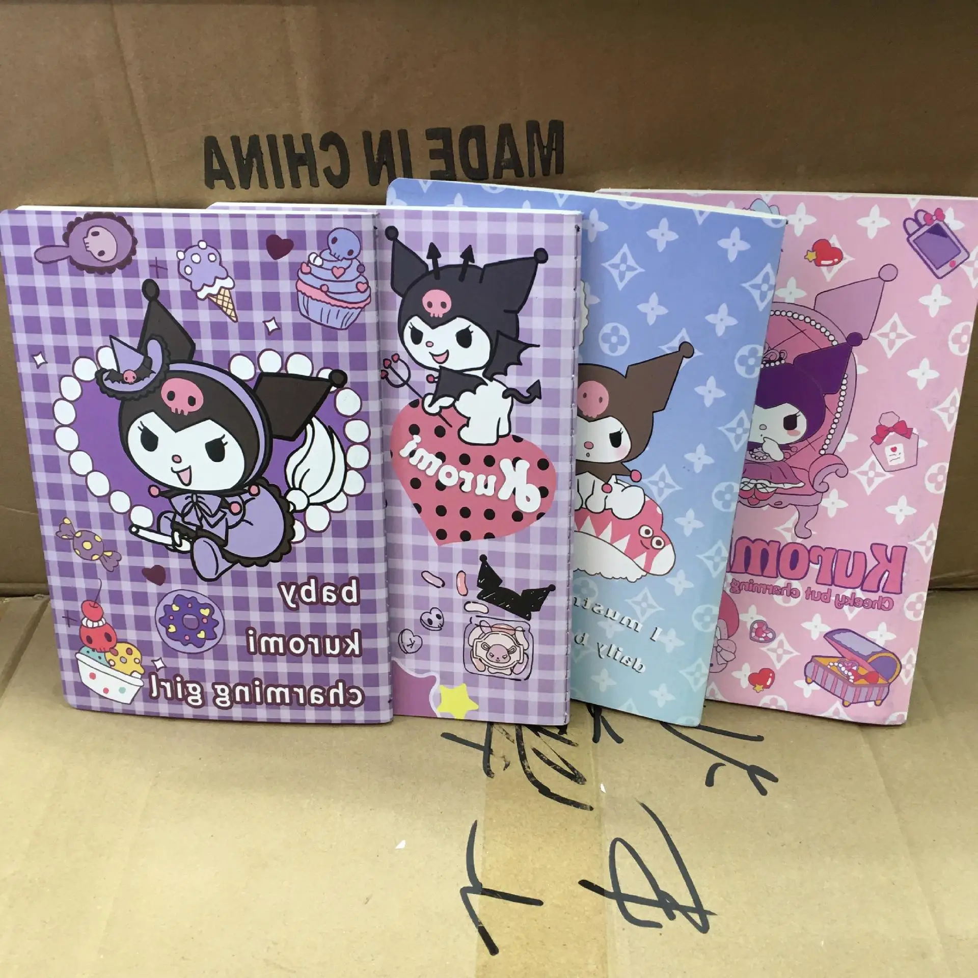 San-rio Kuromi Notebook San-rio Series Anime A5 Notebook 36 Pages ...