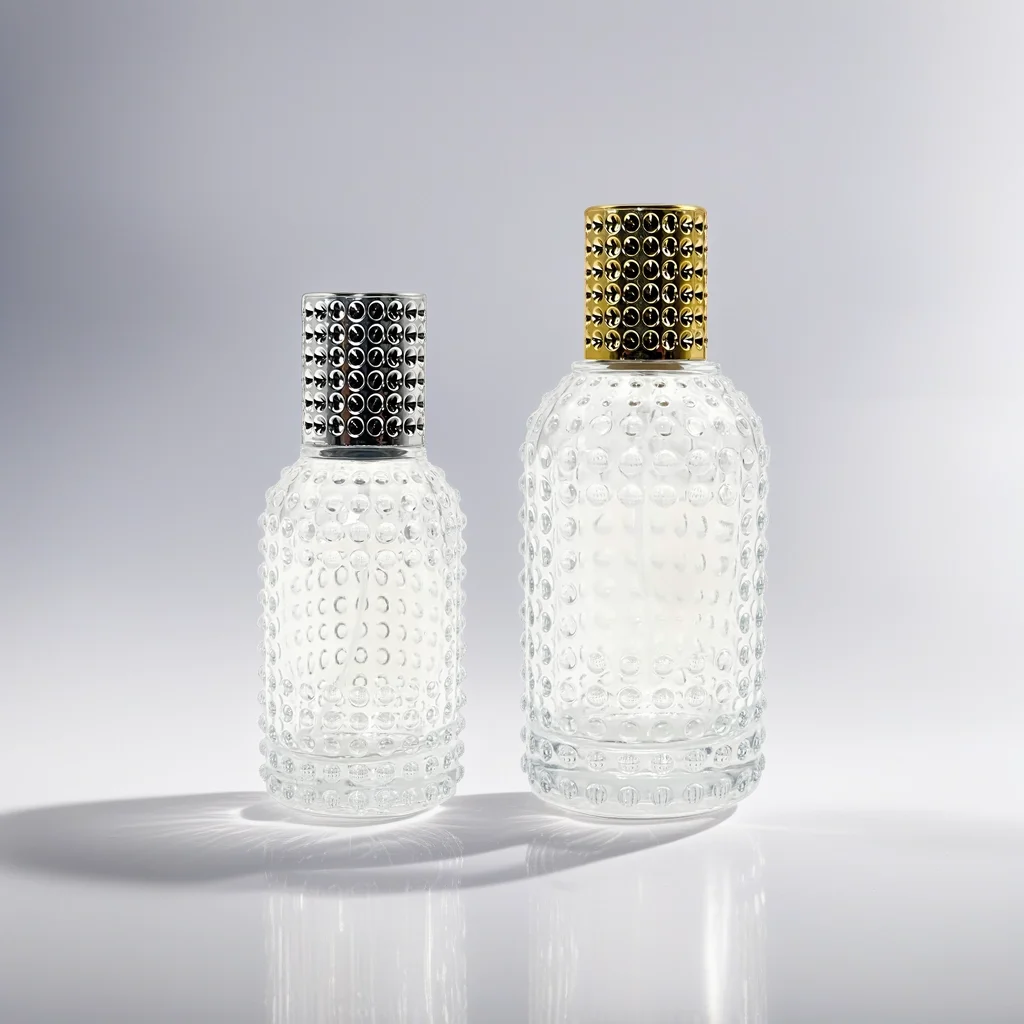 Luxury Wholesale Unique Round Cylinder Shaped Spray Glass Essential ...