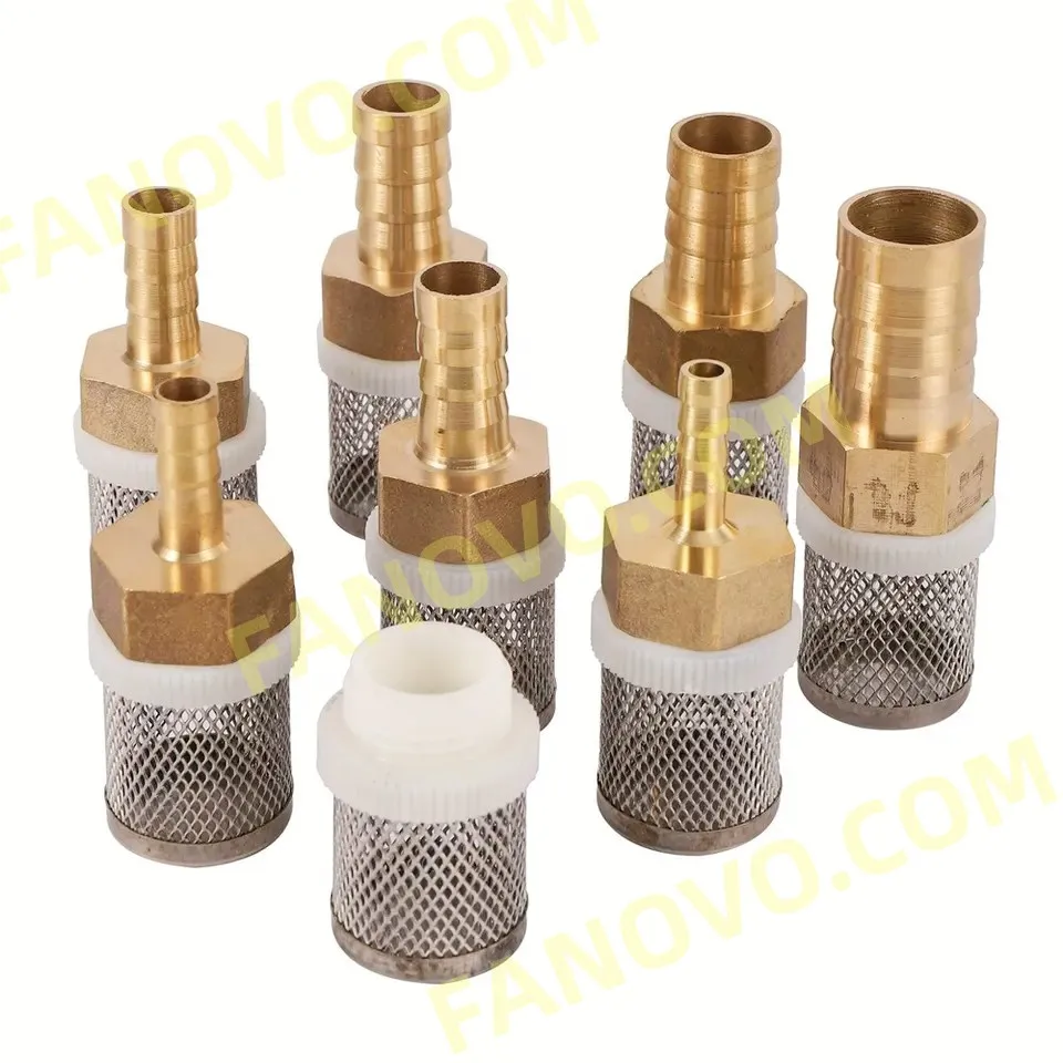 Brass Hose Barb Stainless Steel Mesh Filter Water Pump Protection ...
