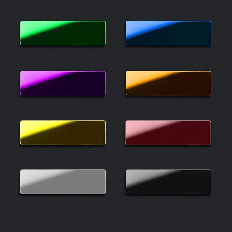 Customized Metal Plate Logo Sticker Blank Metal Labels Multifunctional ...