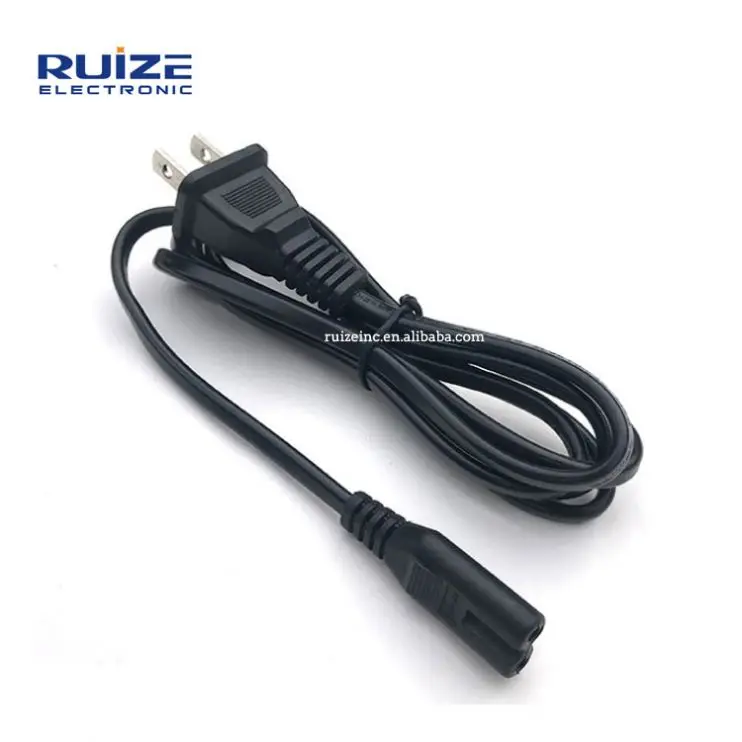 Electrical Cookers Iec320 C5 Female Connector To Us Prong 5-15p 1.8m 3 ...