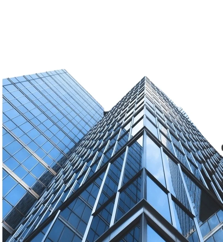 Aluminum Glass Window Wall System - Tempered Glazed Design