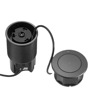 Smart Retractable Desktop Socket Pop Up Automatic Lifting Wireless ...