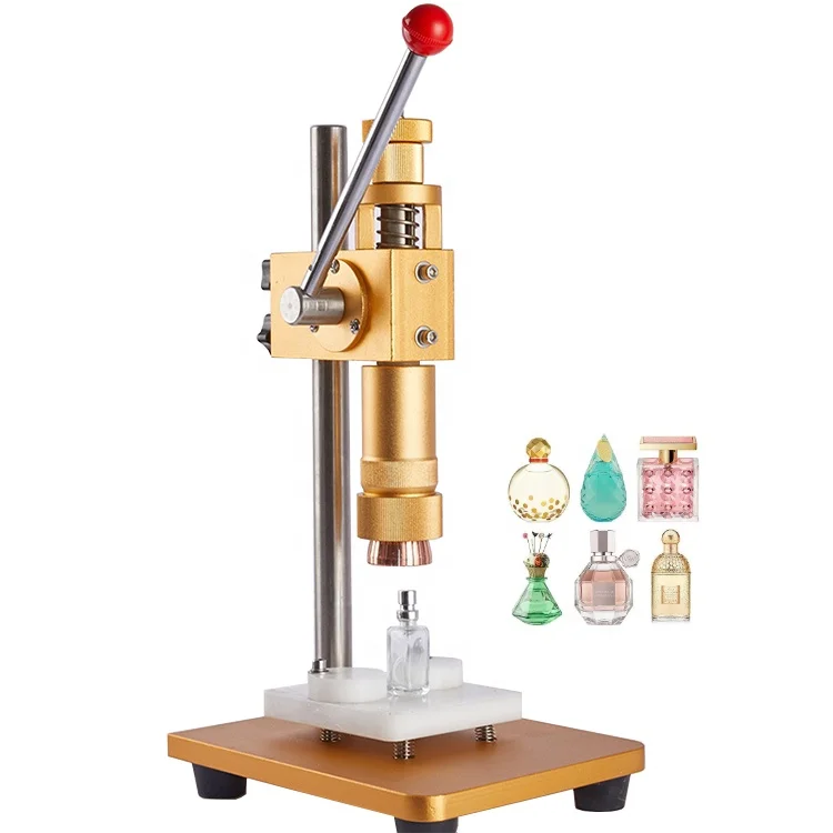 Manual Perfume Crimping Equipment Perfume Sealing Capping Machine ...