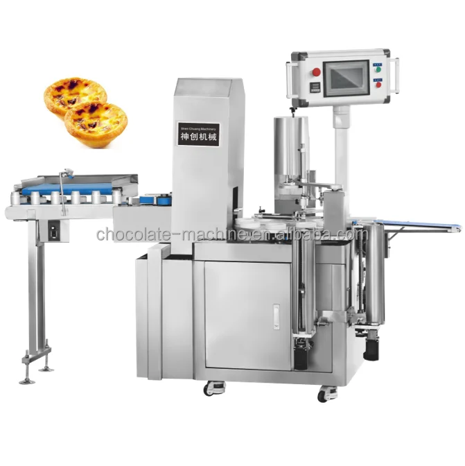 Full Automatic Tart Making Machine Tartlet Pie Forming Making Egg Tart ...
