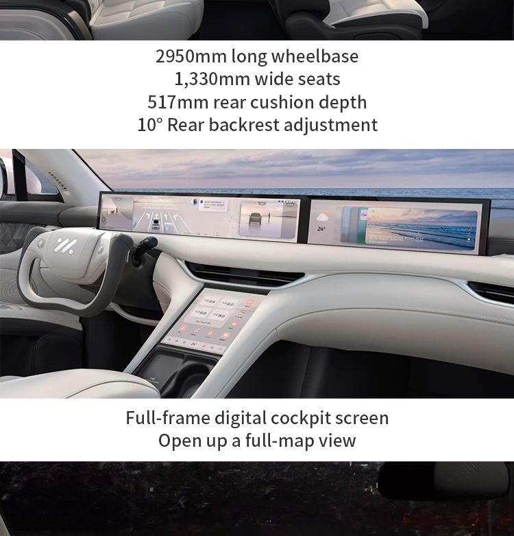 Ev Cars Saic Im Ls6 Electric Car 2023 Ls6 2023 High Power 4wd Zhiji Ls6 Sports Car New Energy ...