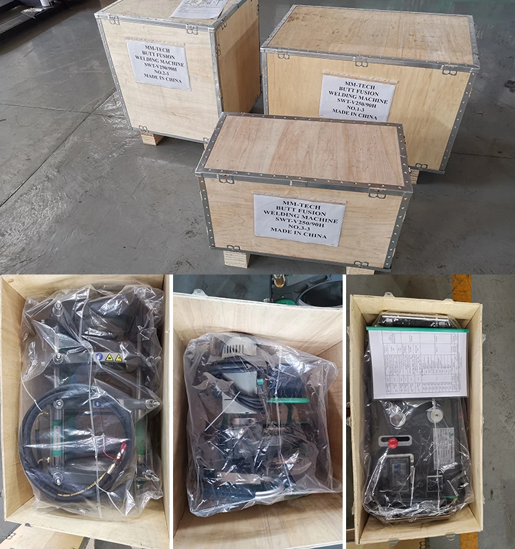 융합 엉덩이 용접 355 미리메터 Hdpe 파이프 용접기 폴리 용접기 Hdpe 파이프 맞대기 용접 기계 Buy 높은 품질 열가소성 파이프 맞대기 용접 기계플라스틱 융합