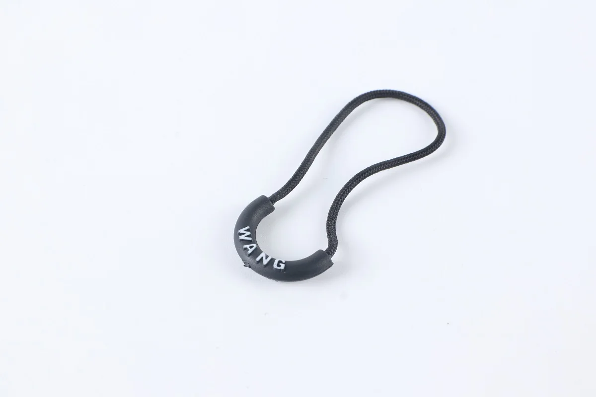 2025 New Custom Logo Zipper Puller Rope for Garment Accessory