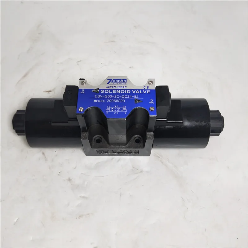 DSV-G02-2N-DC24-20 Directional Control Valve - Reliable Hydraulic Solutions