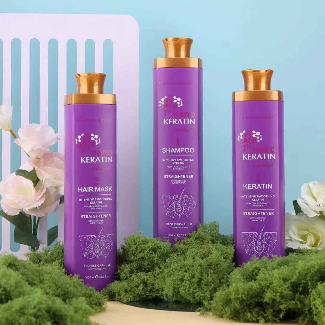 Professional Salon 1000ml Keratin Straightening Smoothing Protein ...