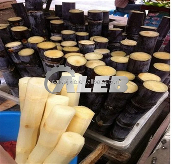 Sugarcane Peeling Machine Commercial Sugarcane Peeling Cutting Sugar ...