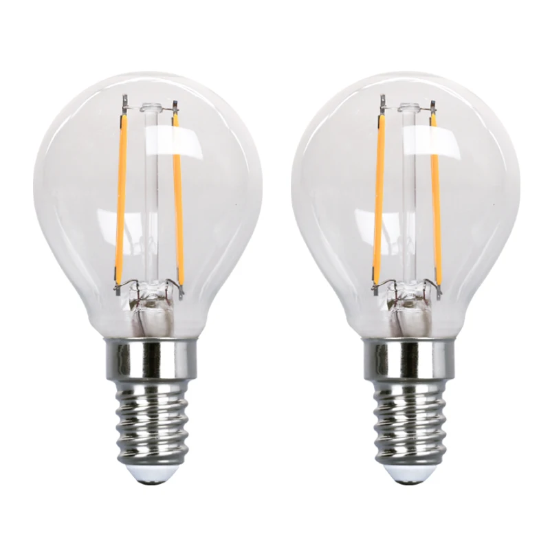 Decorative Lamp Vintage Edison G45 P45 E14 E27 220v 2w 4w 3000k 4000k ...