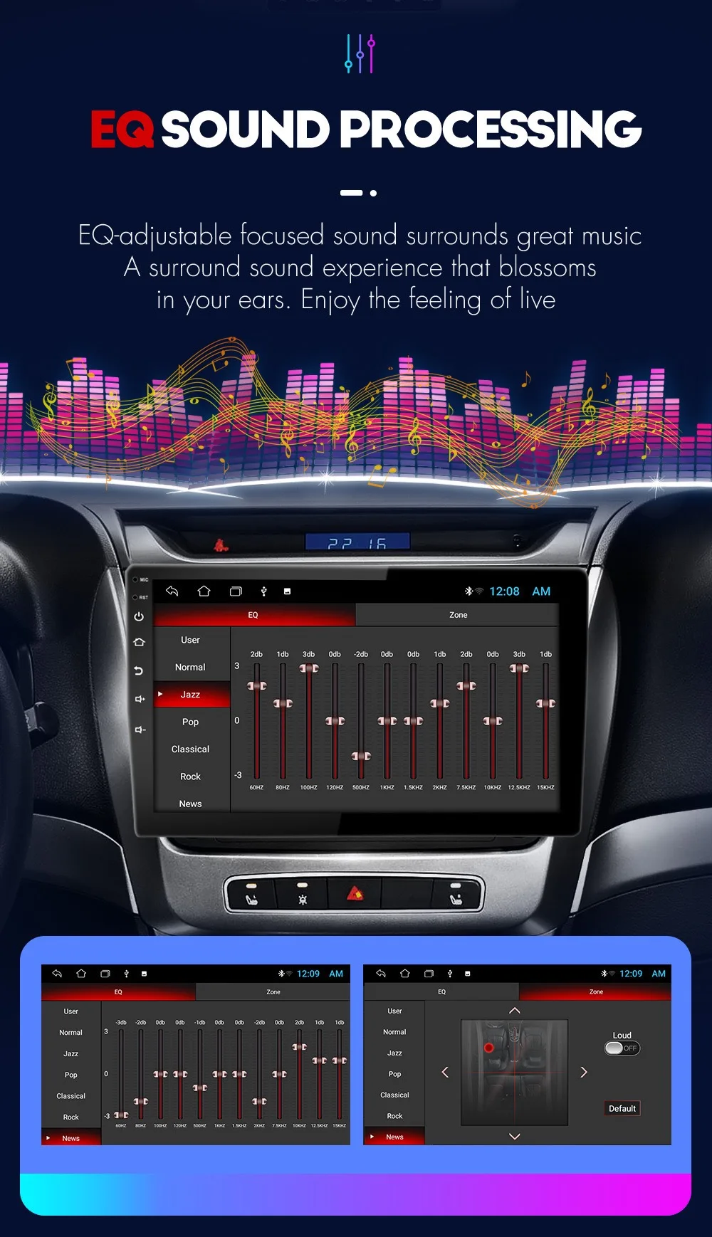 9inch 10inch Android Touch Screen Car Dvd Player,Ts7 Bluetooth Wifi Gps Car Radio Player ...